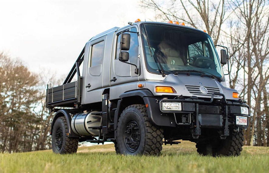 ძალიან იშვიათი Mercedes Unimog-ი გასაყიდად გამოჩნდა - Crystalauto