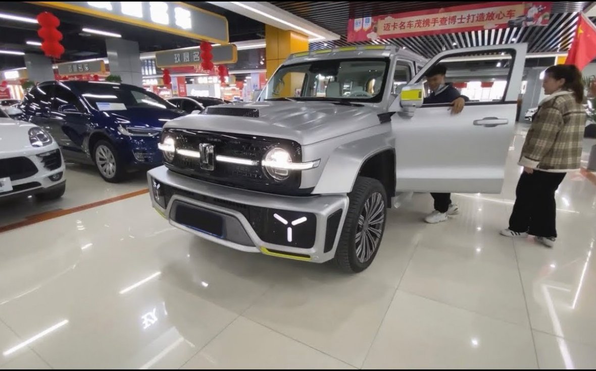 2022 წლის GreatWall TANK 300 Cyber Edition-ი ნამდვილი ტანკია - Crystalauto